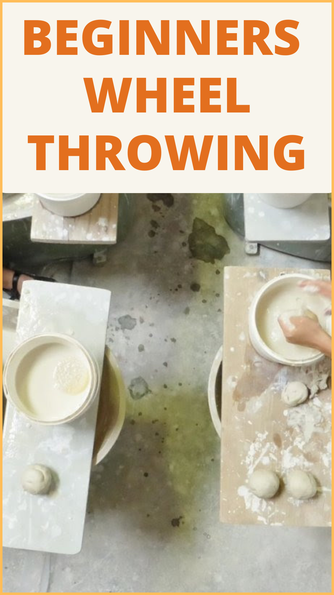 Beginners Wheel Throwing– Northcote Pottery Supplies