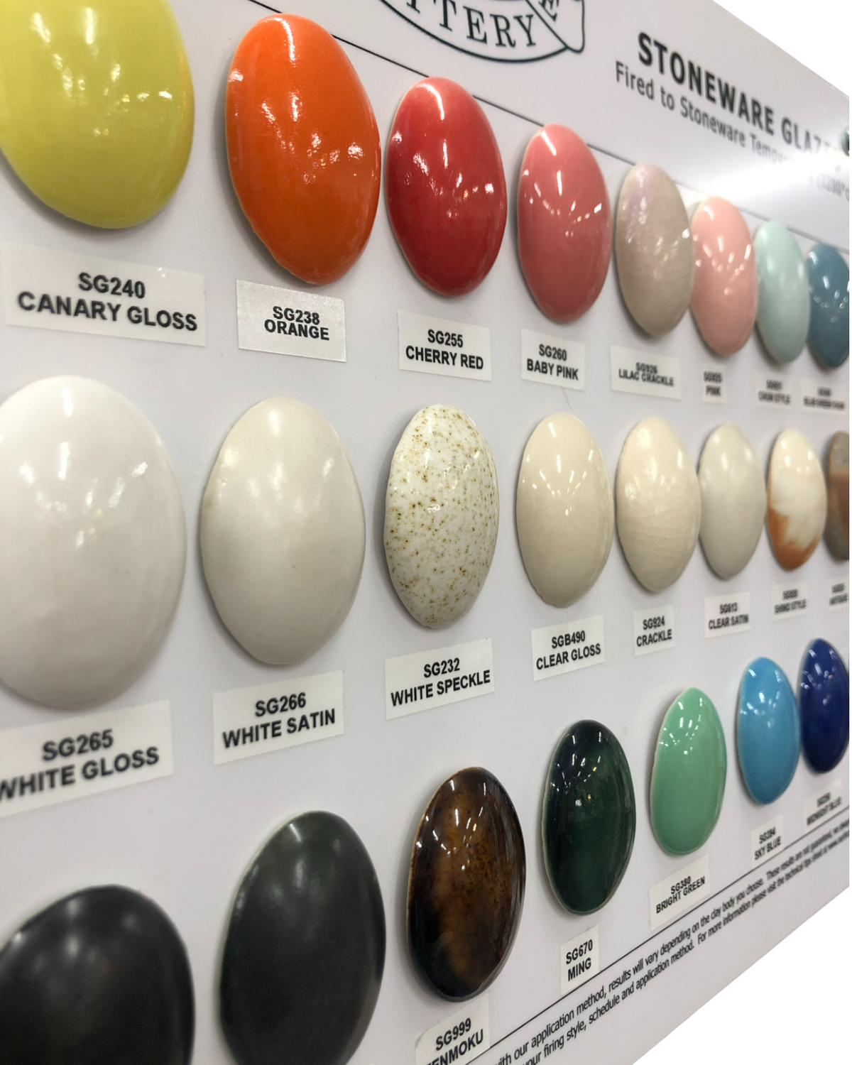 NPS Stoneware Glazes– Northcote Pottery Supplies