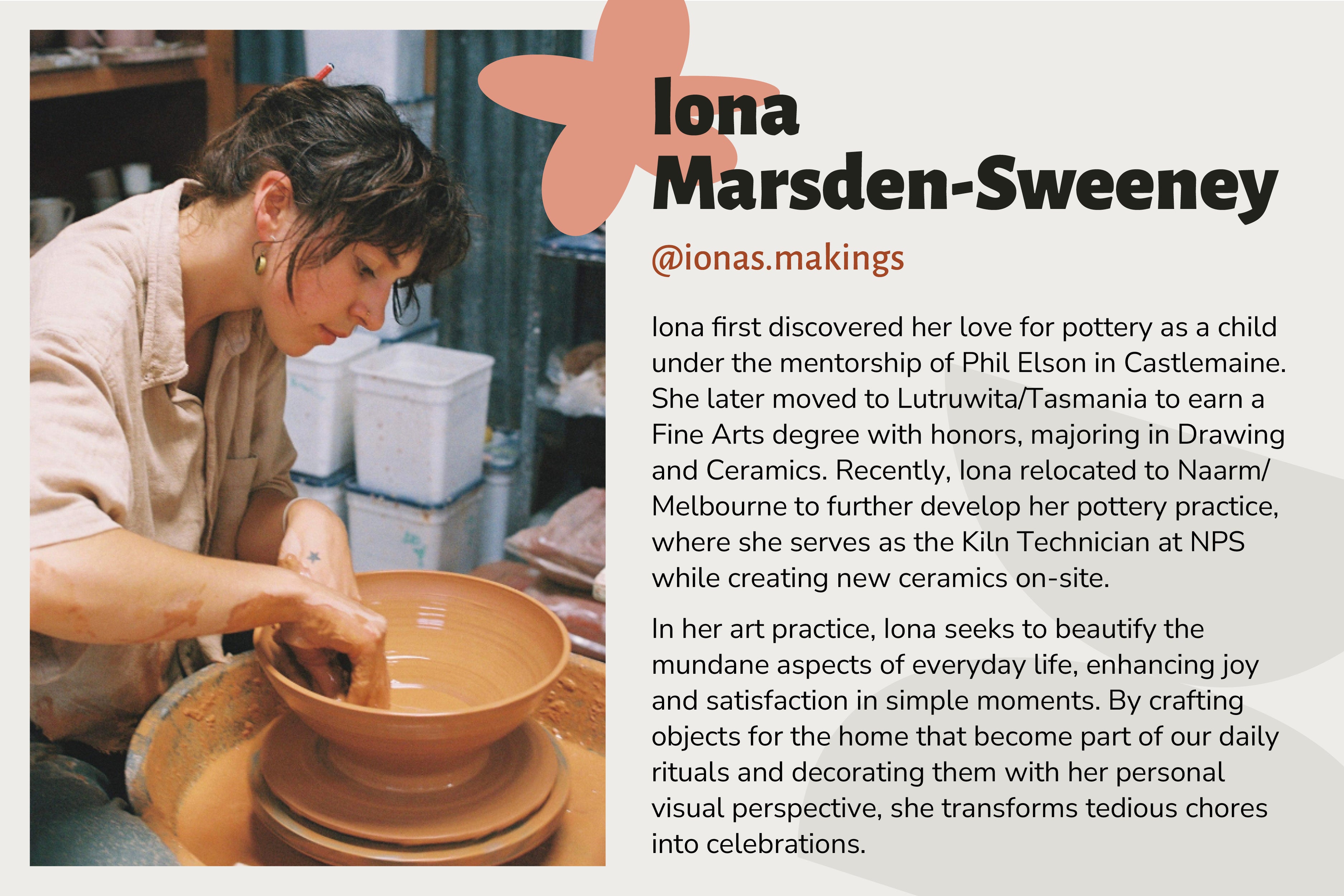 Iona Marsden-Sweeney Bowl | Northcote Pottery Supplies