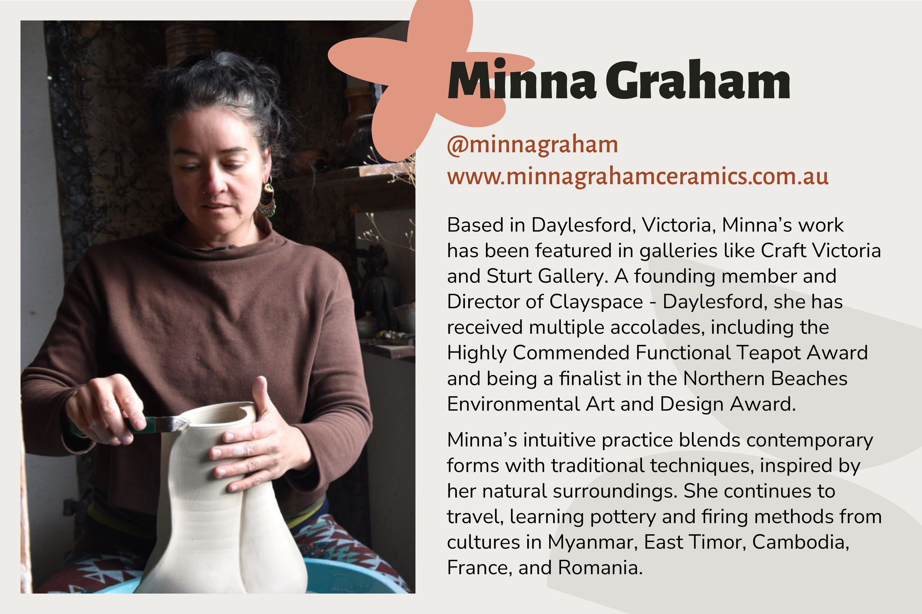Minna Graham Tea Bowl– Northcote Pottery Supplies