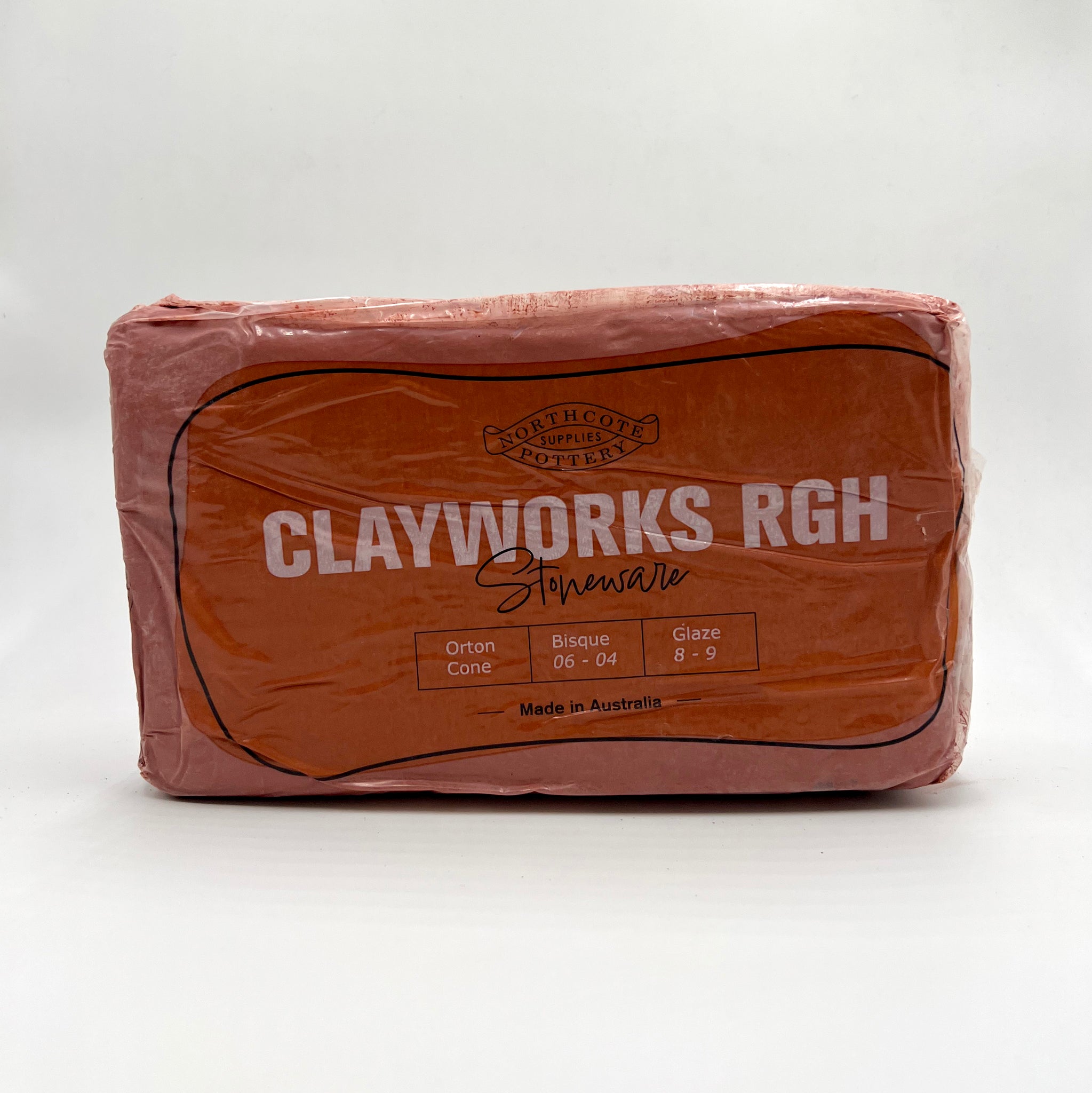Clayworks Rgh 10Kg Clay | Northcote Pottery Supplies