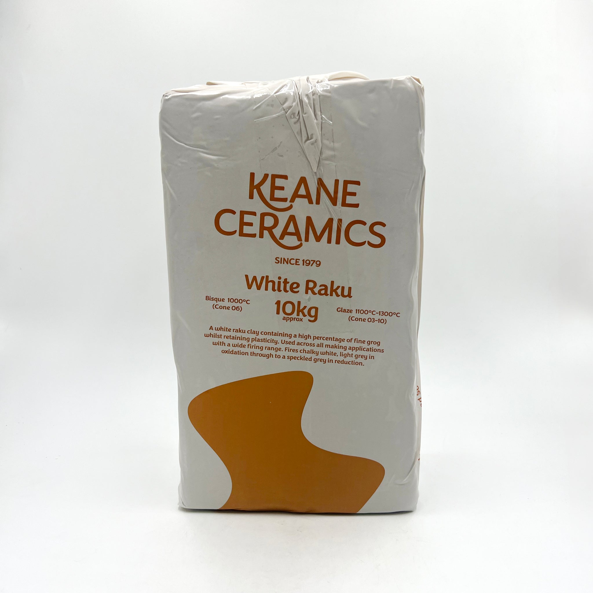 Keane Clay Raku White 12 5Kg Clay | Northcote Pottery Supplies