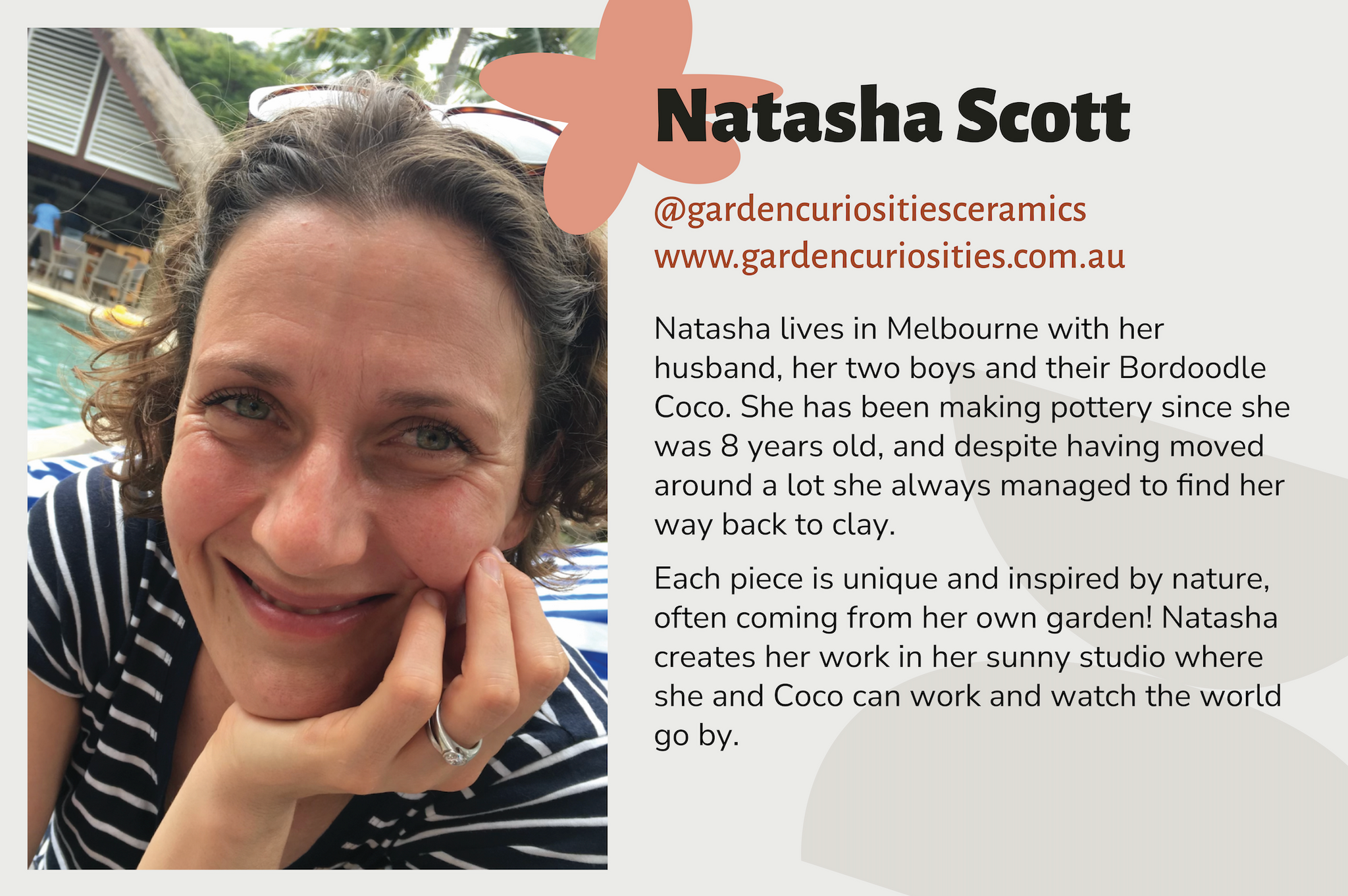 Natasha Scott Nasturtium Bee Bath– Northcote Pottery Supplies